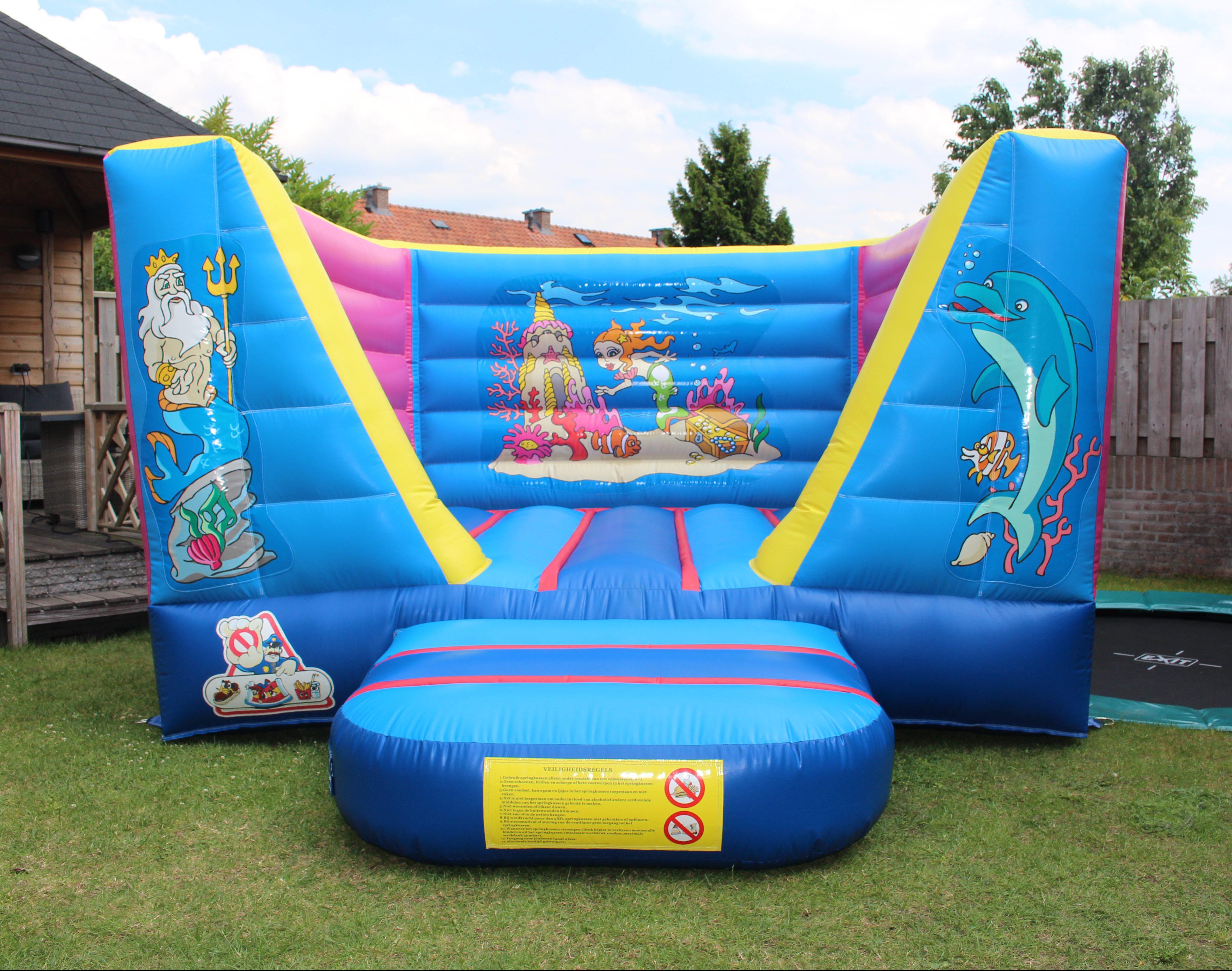 Kleine springkussen 4x3x2 | Opblaasverhuur